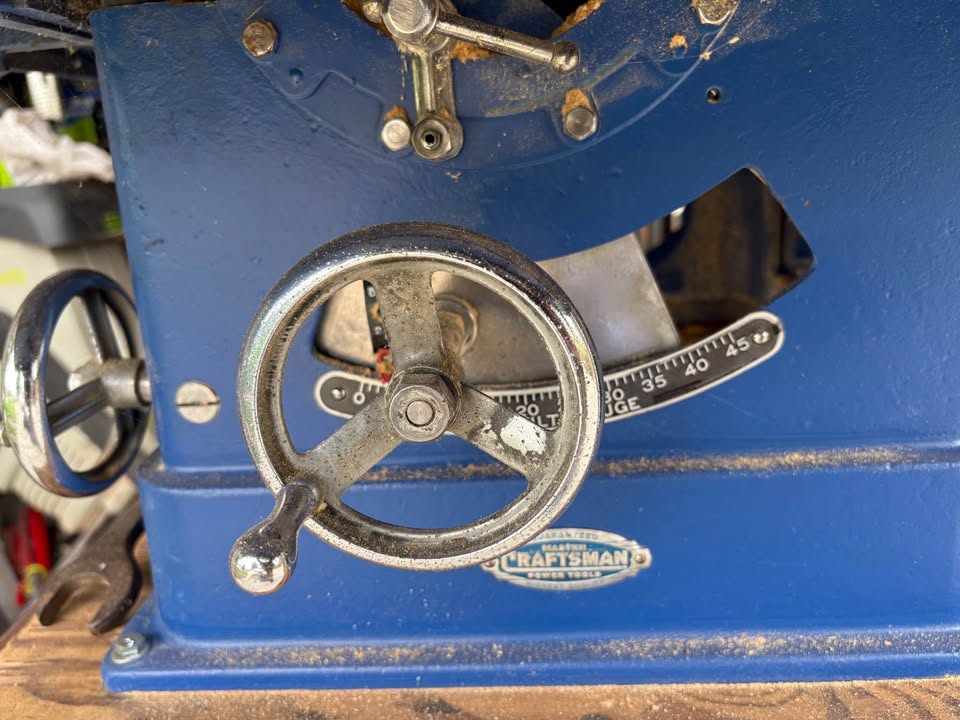 Restored vintage 1938 Craftsman Table saw by Atlas Press | Old ...