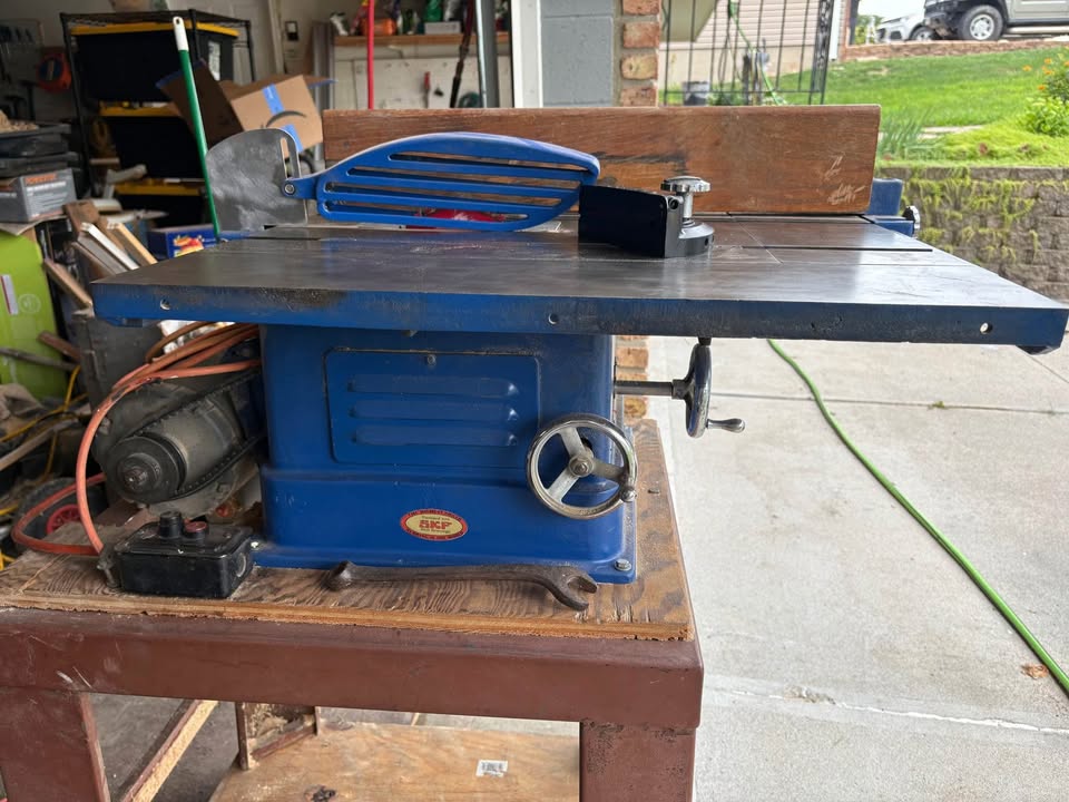 Restored vintage 1938 Craftsman Table saw by Atlas Press | Old ...