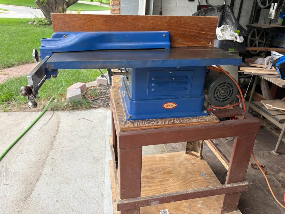 Restored vintage 1938 Craftsman Table saw by Atlas Press | Old ...