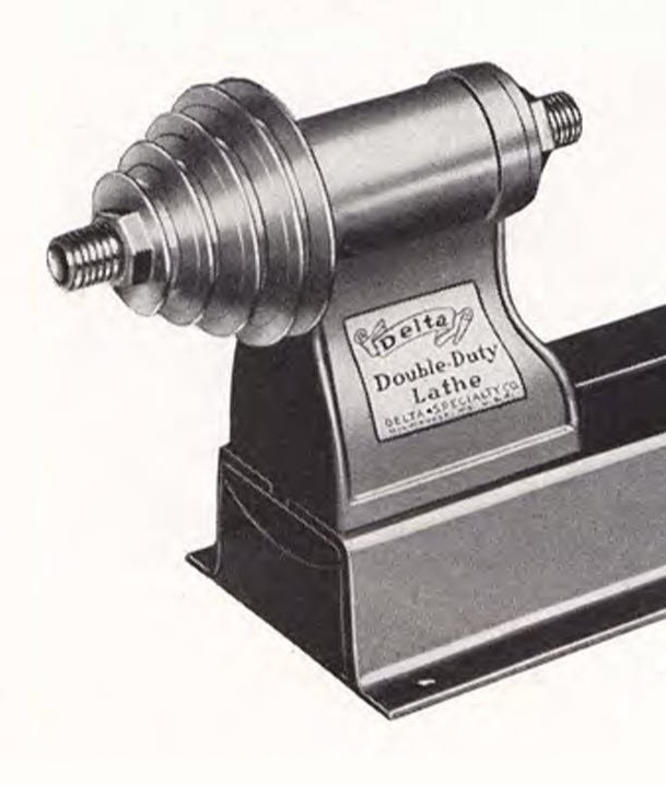 Vintage 1932 Delta 11" Double Duty Wood Lathe No. 930 – Early Delta ...